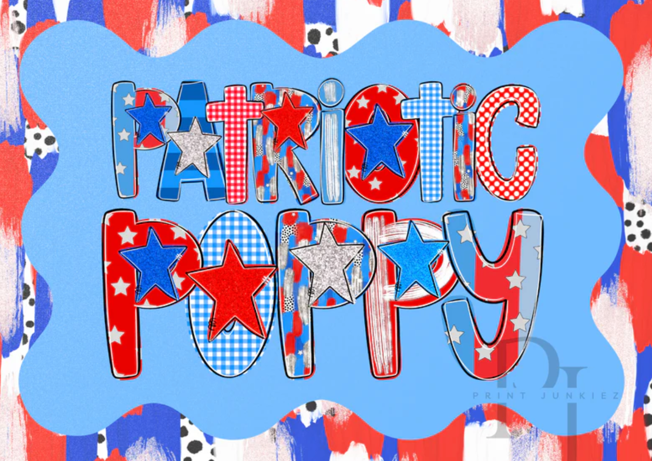 RED, WHITE, & BLUE ALPHAS – Print Junkiez